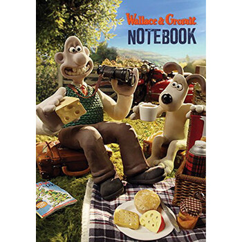 Wallace and Gromit Stencil Notebook