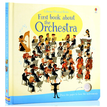 【】First book about the Orchestra管弦乐队音乐书英文原版绘本发音书