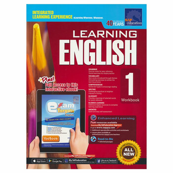 《SAP Learning English Workbook新加坡英语教辅教材 在线测试版英文原版进口 一年级 Grade 1》【摘要 书评 ...