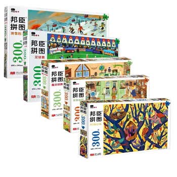 9岁儿童拼图系列 共5册