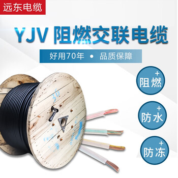 阻燃YJV3芯2.5 4 6 16 50 95 平方铜国标户外电力电缆 ZC-YJV3*400平方 1米 定制【图片 价格 品牌 报价】-京东