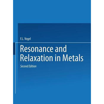 Resonance and Relaxation in Metals: Based on Pap