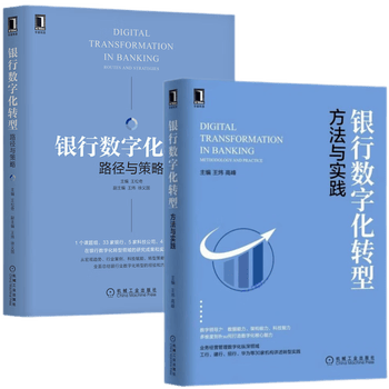 银行数字化转型：方法与实践 +银行数字化转型：路径与策略（套装共2册）王炜 高峰 王松奇 预售 yd