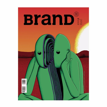 BranD国际品牌平面设计杂志 窦靖童唱片封面夜光版 NO.56期 繁体中文 杂志不含CD唱片