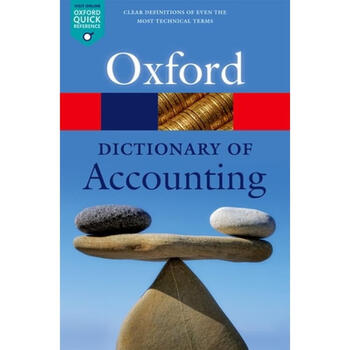 会计学词典 A Dictionary of Accounting