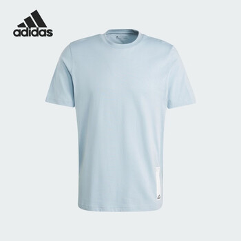 阿迪达斯男装 2023夏季新款健身训练舒适透气圆领运动短袖T恤 IL7003 II3480 M【图片 价格 品牌 报价】-京东