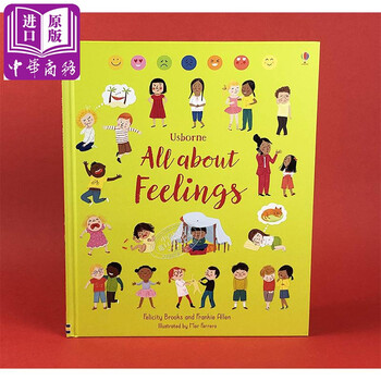 USBORNE:关于感觉All about feelings 情商培养插画