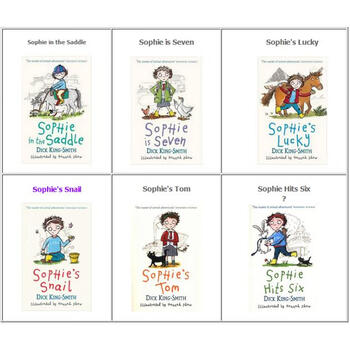 英语读物 原版进口 课外阅读 儿童文学小说6册套装 Sophie Fiction 治愈系温情动物小说农场动物小说