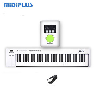 midiplus X8 X6 PRO MIDI键盘88/61/49键 专业编曲控制器键盘 演出套装①：X6升级版+新版音源【图片 价格 品牌 ...