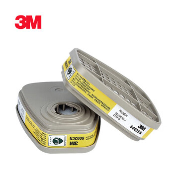 【3M滤盒】3M 6002CN酸性气体滤毒盒 2个/包/产地中国【行情 报价 价格 评测】-京东