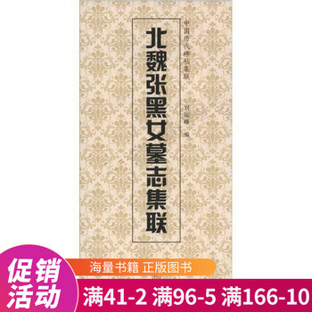 中国历代碑帖集联：北魏张黑女墓志集联