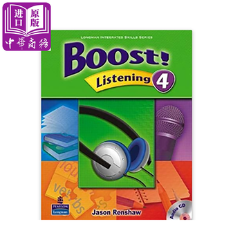英文原版 Boost! Listening 4