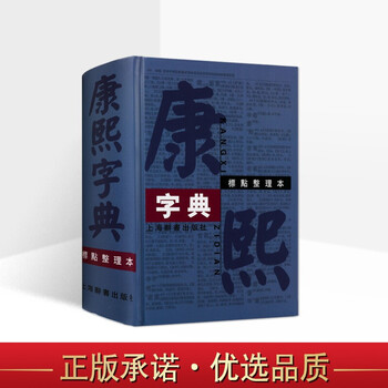 康熙字典 标点整理本 中国清代 古籍书 国学古籍 上海辞书 红色