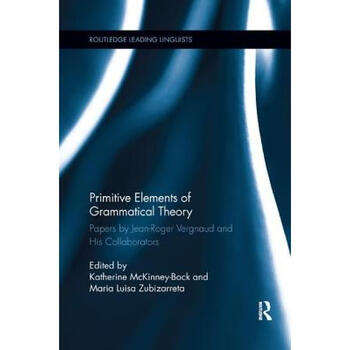 Primitive Elements of Grammatical Theory: Pa...