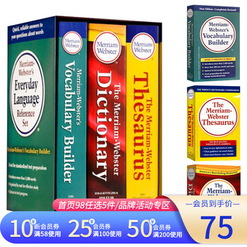 韦氏三宝 麦林韦氏日常用语字典套装 Merriam Webster’s Everyday Language Reference 英文原版 韦小绿 英语学习 工具书 . 绿山墙图书