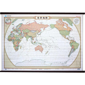 1:2500万仿估版世界地图