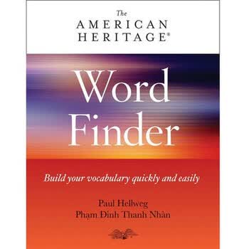 现货英文原版 美国传统词典：词汇查找 American Heritage Word Finder
