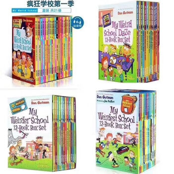 点读疯狂学校1-5季 My weird school英文章节书 支持小达人