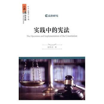 实践中的宪法:法治研究 法律 书籍