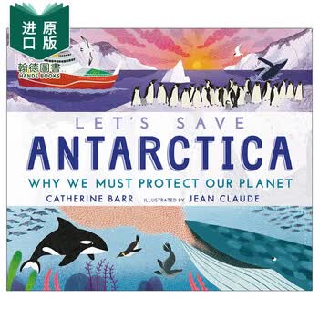 现货Let's Save Antarctica 让我们一起拯救南极洲 儿童故事启蒙益智绘本