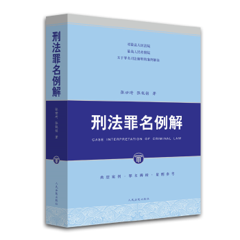 刑法罪名例解【正版图书】