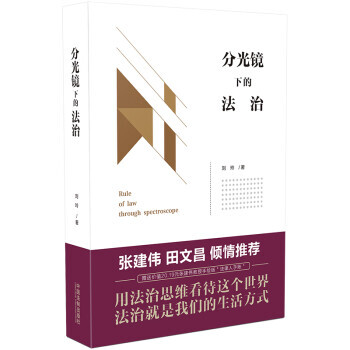 分光镜下的法治 刘玲 著 法学理论  刘玲