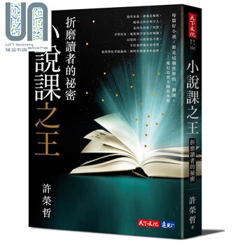 小说课之王 折磨读者的祕密 港台原版 许荣哲 天下文化