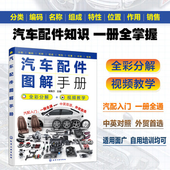 汽车配件图解手册（全彩分解+视频教学+中英对照）