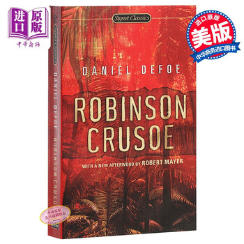 英文原版Robinson Crusoe鲁滨逊漂流记*外国世界经典名著小说书