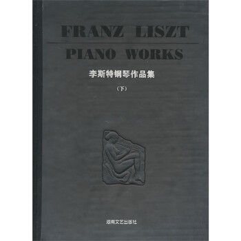 李斯特钢琴作品集 下册 钢琴练习曲曲谱教材书