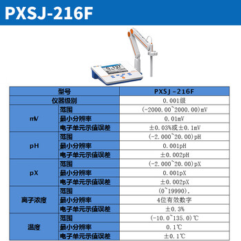 雷磁上海PXSJ-216F/226离子计浓度计钠钙钾氟氯银离子测定检测仪 PXSJ-216F离子计【含税运】【图片 价格 品牌 报价】-京东