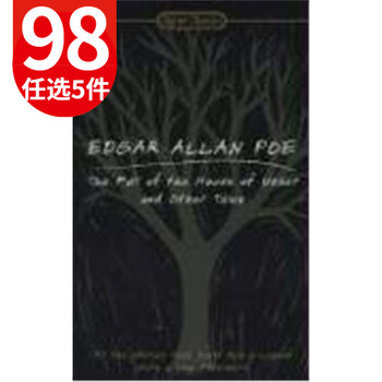 英文原版 The Fall of the House of Usher and Other Tales 厄舍古屋的倒塌 爱伦坡故事集 悬疑惊悚小说