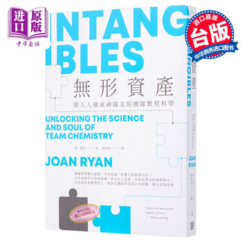 无形资产 将人人变成神队友的团队默契科学 Intangibles 台版 JoanRyan 管理