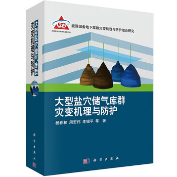 大型盐穴储气库群灾机理与防护 杨春和 科学出版社 9787030385017