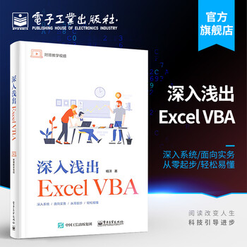 官方正版 深入浅出Excel VBA  Excel VBA程序设计教程 Excel VB