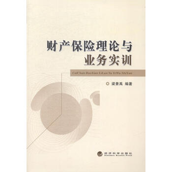 财产保险理论与业务实训 金融与投资 书籍