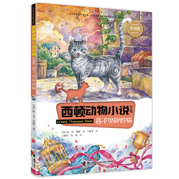 西顿动物小说：巷子里的野猫（彩绘版）(中国环境标志产品 绿色印刷)