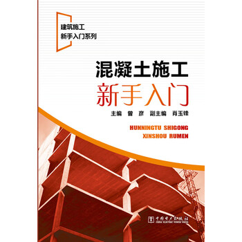 混凝土施工新手入门 曾彦 中国电力出版社