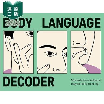 订购Body Language Decoder: 50 Cards To Reveal What