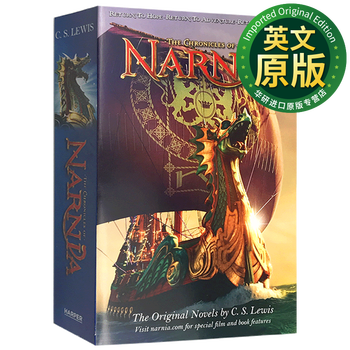 纳尼亚传奇1-7集盒装 英文原版 The Chronicles of Narnia 电影版