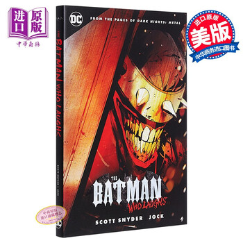 狂笑蝙蝠侠英文原版The Batman Who Laughs DC Comics漫画Synder