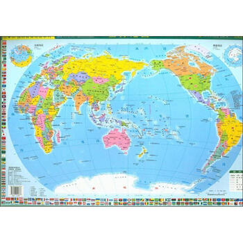 (2019版)(学生)中国政区.世界政区(桌面速查地图)(8开) 星球地图出版社 编