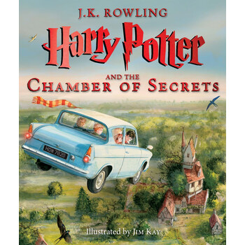 学乐 哈利波特英文原版 彩绘版2 Harry Potter美国版进口小说 Harry Potter（12岁及以上）