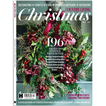 【单期可选】Country Living 乡村生活 2021年月刊  英国家居别墅设计杂志 2021年圣诞特刊