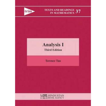 Analysis I