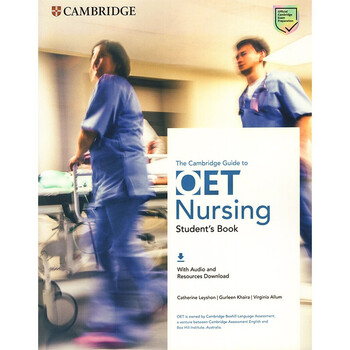 【OET护士考试】澳大利亚职业英语考试The Cambridge Guide to OET Nursing Student's Book(内附音频+答案)英国原版进口书 澳洲