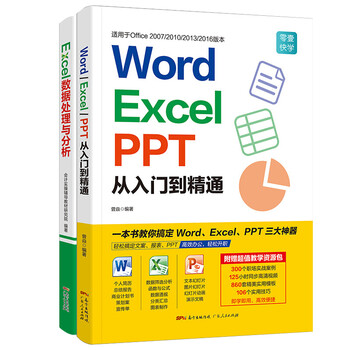 Word Excel PPT从入门到精通+Excel数据处理与分析