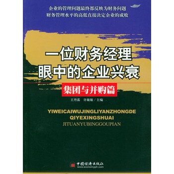 一位财务经理眼中的企业兴衰--集团与并购篇 王丹蕊,许敏敏 中国经济出版社