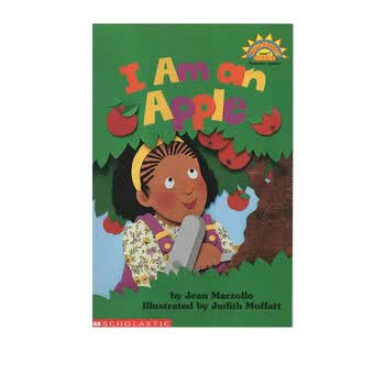英文原版绘本I Am an Apple 我是苹果 廖彩杏书单Scholastic Reader L1 学乐分级科普阅读绘本图画书读物