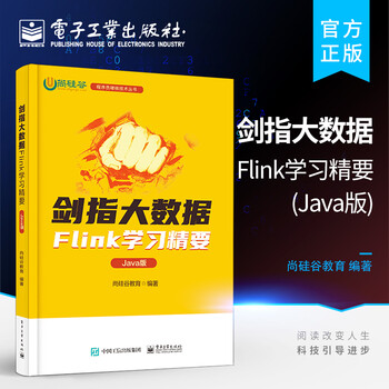 官方正版 剑指大数据 Flink学习精要 Java版 Flink快速入门书籍 深入理解Flink基本架构 Flink的应用 尚硅谷教育 编著